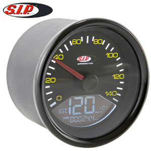 SIP DIGITAL SPEEDO - VESPA PX MK 1 v2.0 - BLACK - PM Tuning