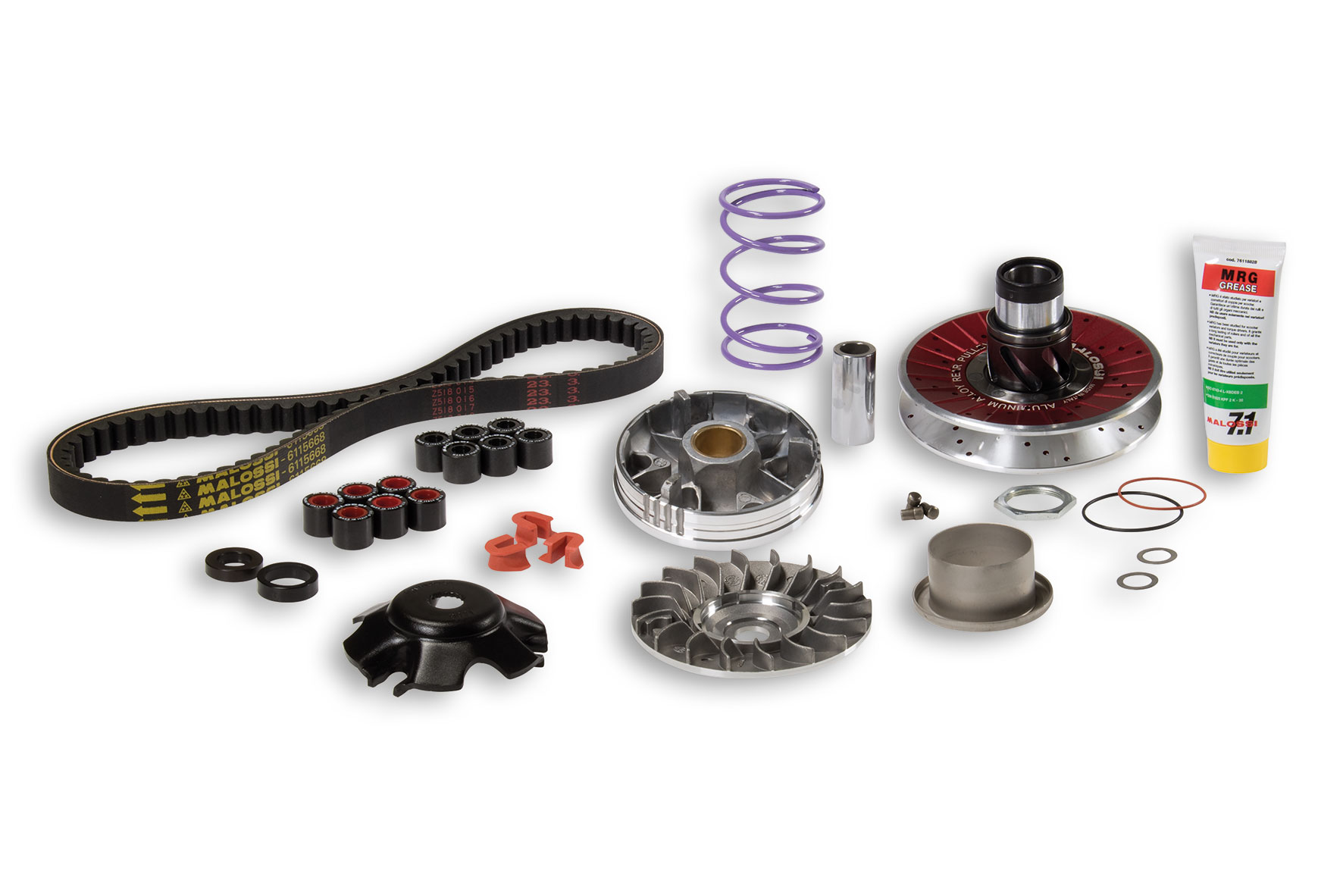 Malossi Overrange Transmission Kit Piaggio 50cc Long Case - PM Tuning