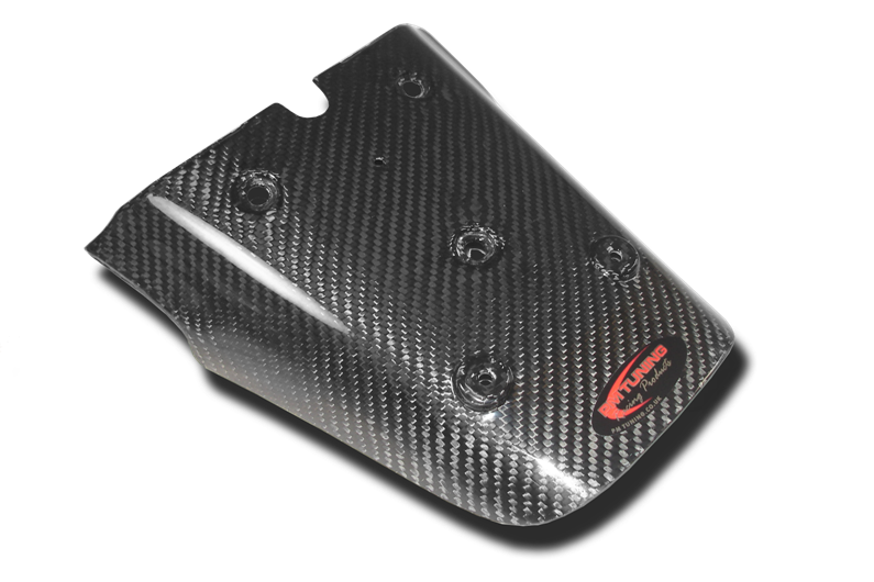 Carbon Fibre Rear Mud Fender - Vespa GTS/GTV - PM Tuning