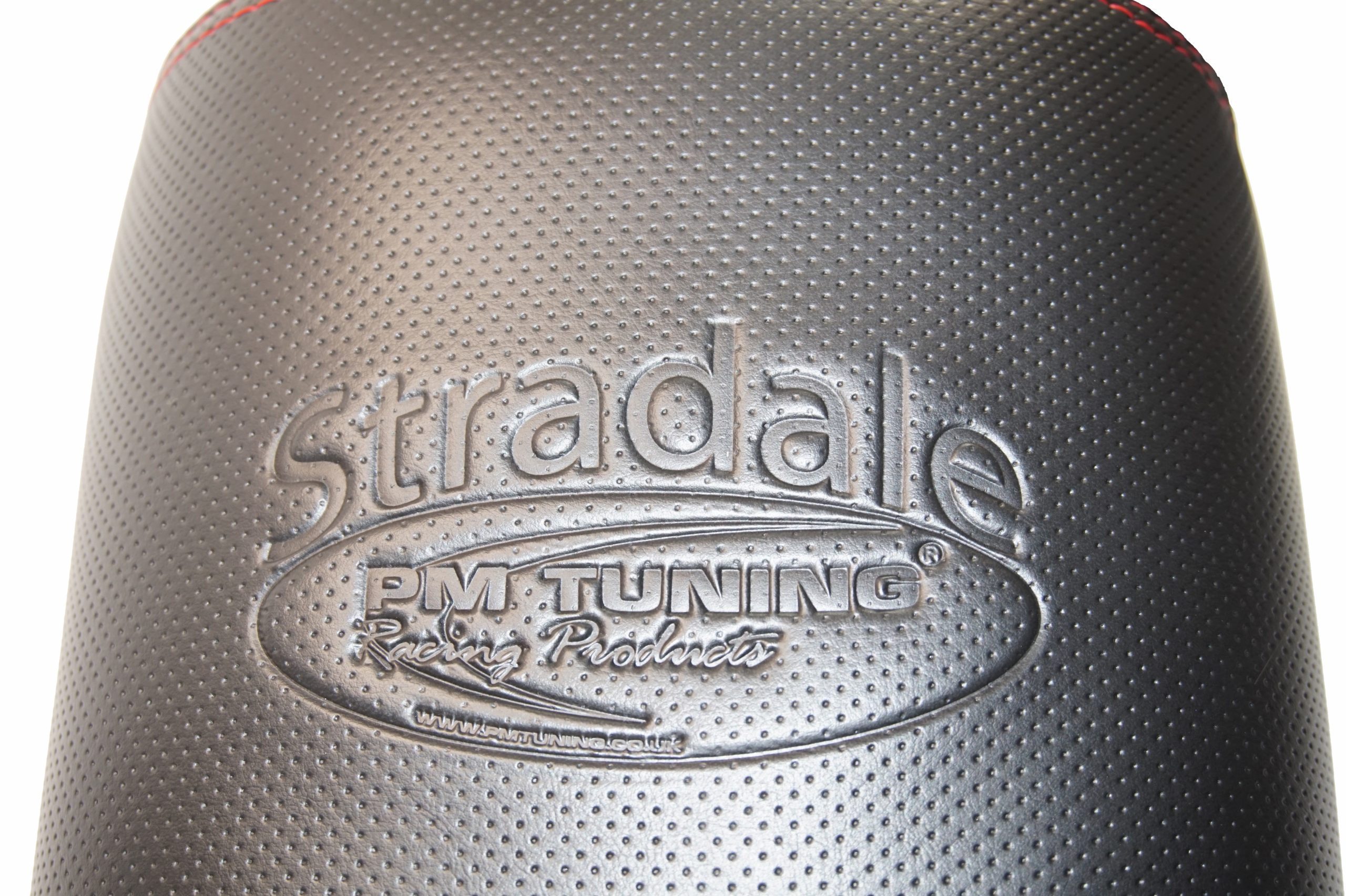 PM STRADALE SPORT SEAT BLACK/RED SCOMADI TL/TT50/125/200 - PM Tuning