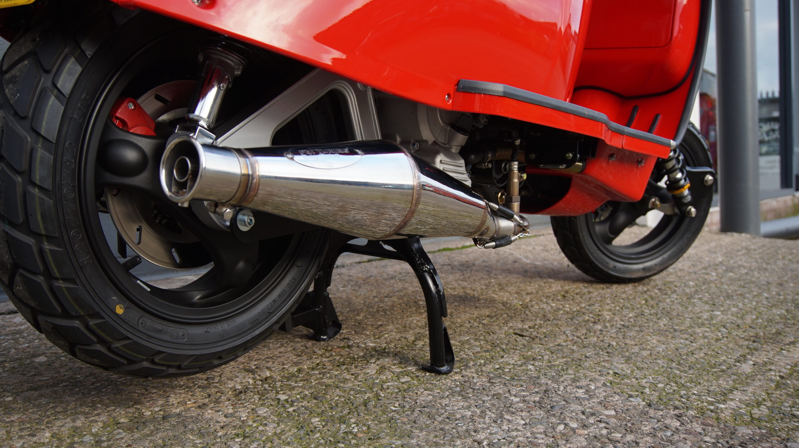 PM TUNING ROYAL ALLOY GT/GP/TG 125- 200 LC STAINLESS STEEL POWER PIPE ...