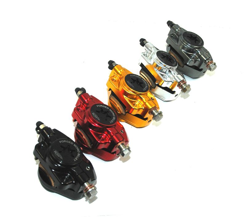 PM TUNING BLACK FORGED MONO BILLET BRAKE CALIPER - PM Tuning