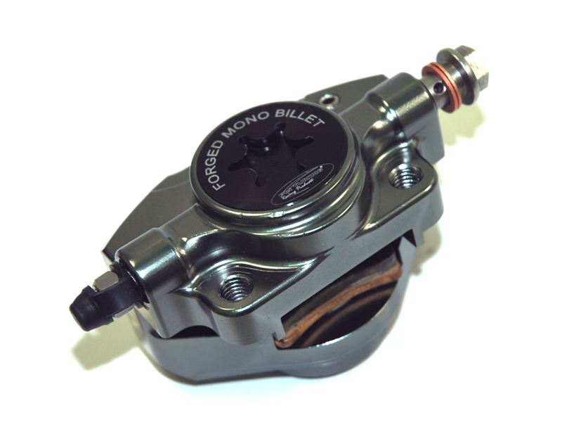 PM TUNING GREY FORGED MONO BILLET BRAKE CALIPER - PM Tuning