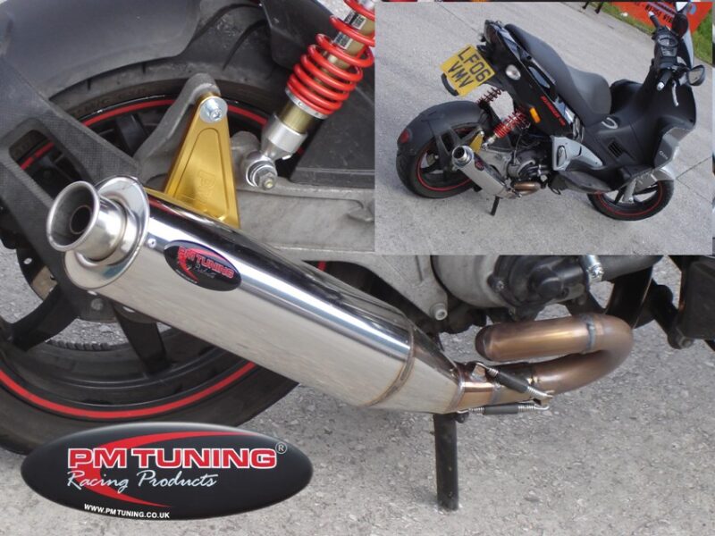 Gilera Runner/DNA 125cc - 210cc Performance Exhaust - PM Tuning