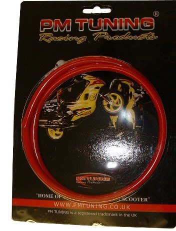 PM Tuning 6mm Red Fuel Hose - PM Tuning