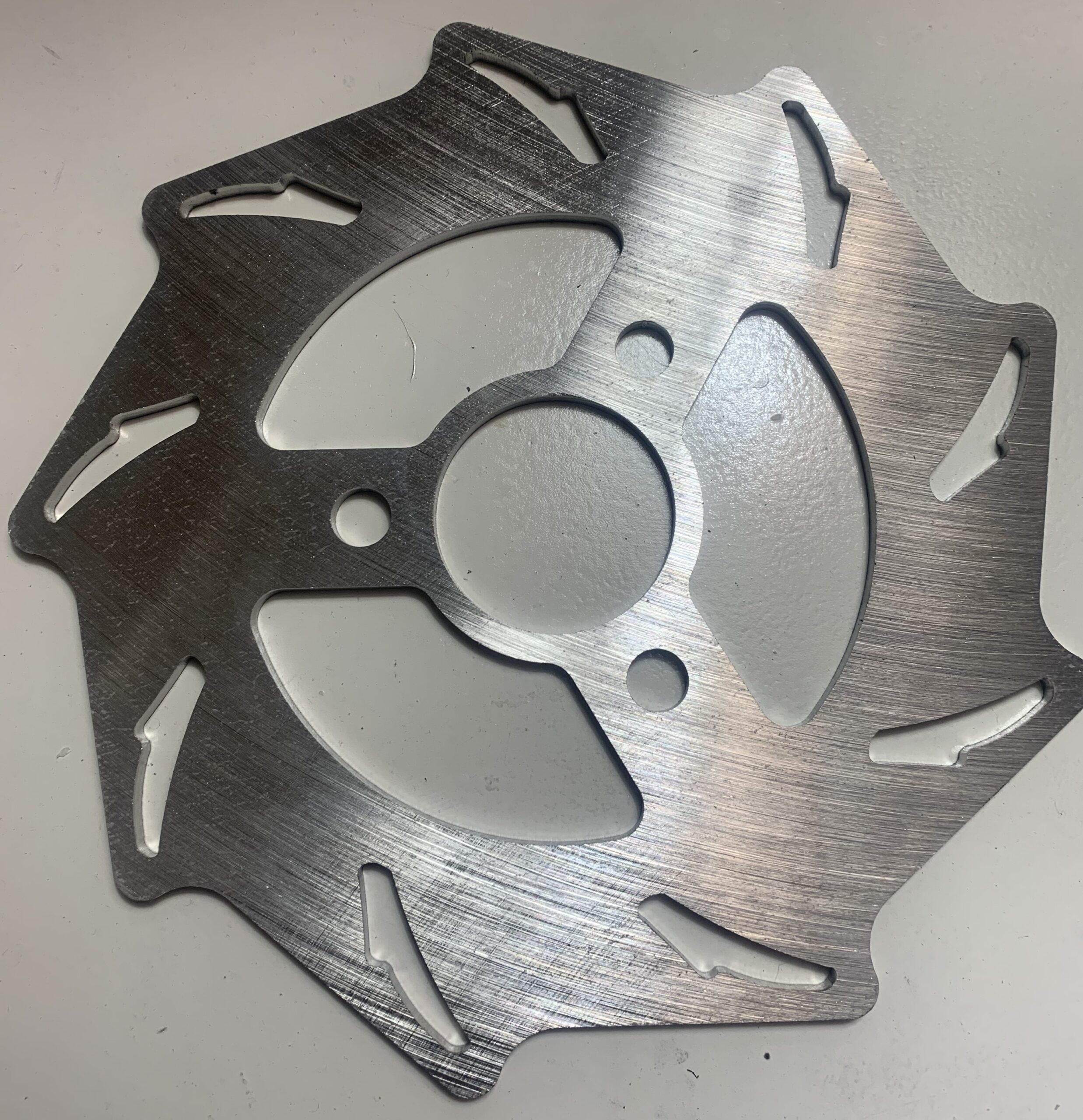 Saw Wavy Front Brake Disc - PM Tuning Lambretta Single Disc - PM Tuning