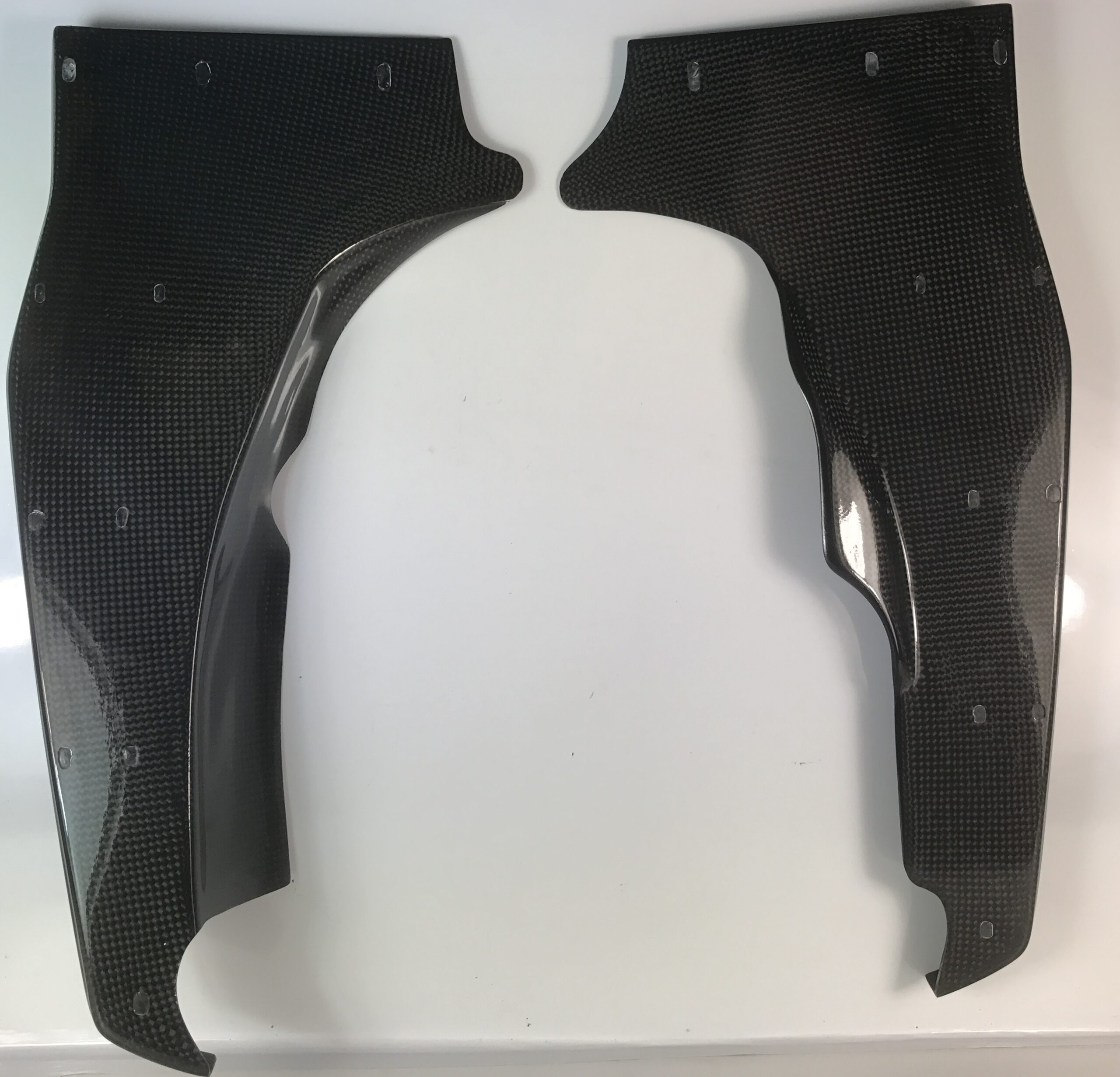 Lambretta GP Rear Runners in Carbon Fibre - PM Tuning