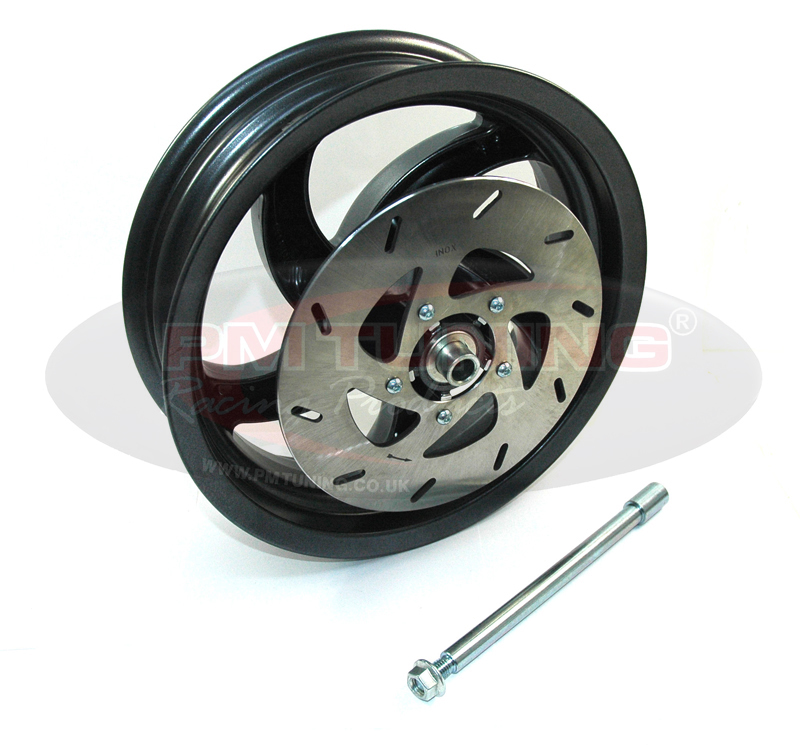 Genuine Piaggio Grey Front wheel suitable for Gilera Runner 125/180cc ...