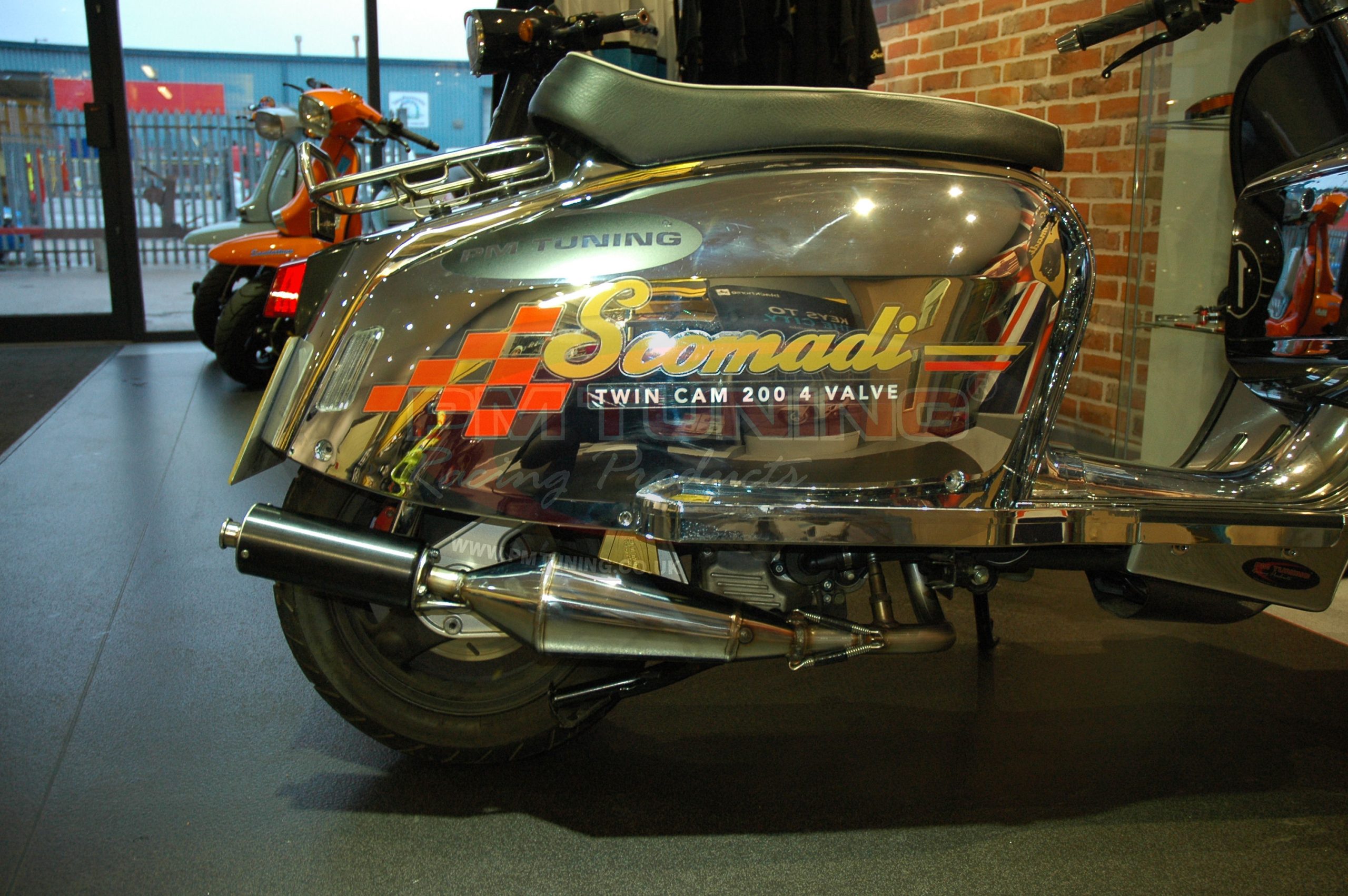 PM TUNING ROYAL ALLOY GT/GP/TG 125- 200 LC WHEALAN INSPIRED EXHAUST ...