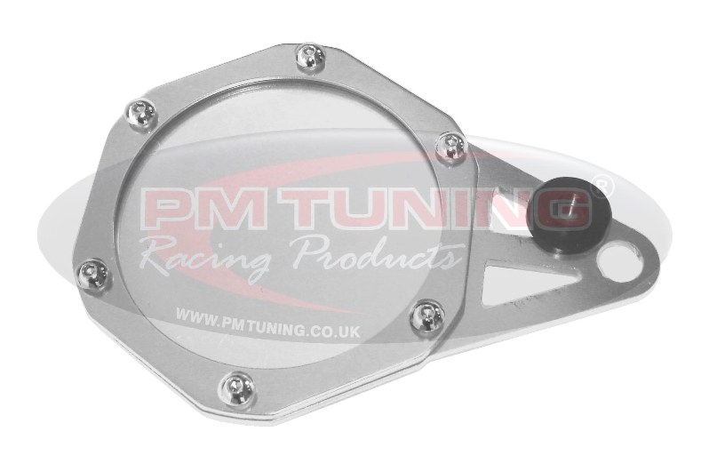 Silver Aluminium Tax Disc Holder - PM Tuning
