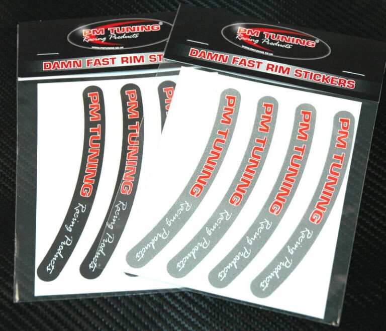 PM Tuning 'Damn Fast' Rim Stickers - PM Tuning