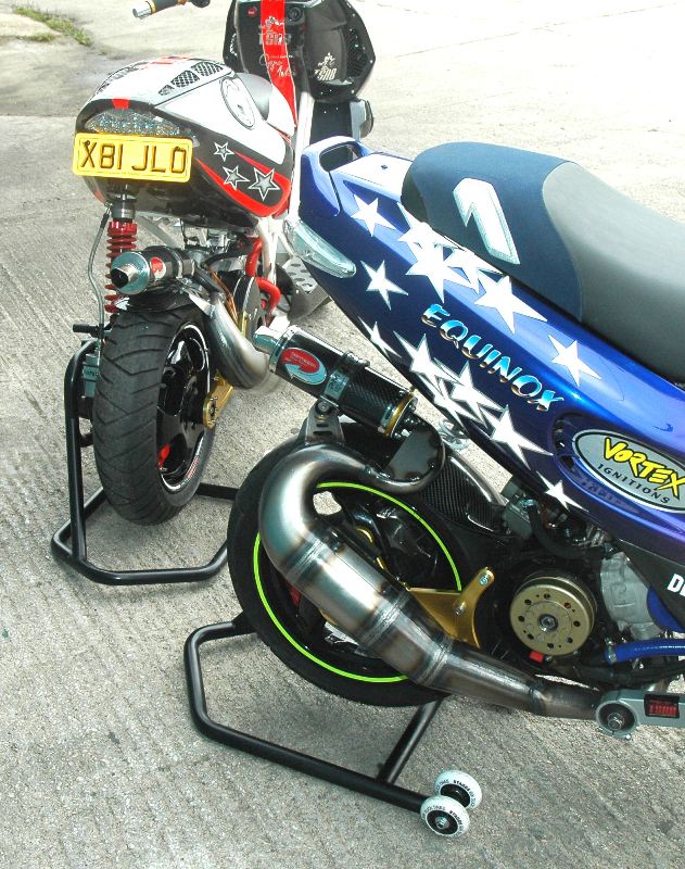 PM Tuning Gilera Runner/Italjet Dragster 125cc - 180cc Centre Exit X ...