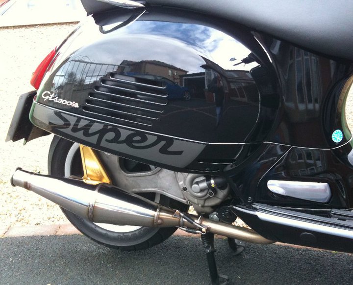 VESPA GT-GTS SUPER DECAL KIT - PM Tuning