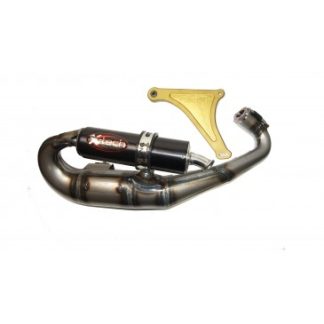 PM59.1 X-TECH EXHAUST SYSTEM 180 DEGREES FORWARD STYLE-RUN/DRAG 125/180 ...