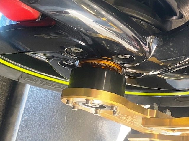 PM Tuning CNC Wheel Hub Nut Cover With Cut Out For TSAB Axel Nut - PM ...