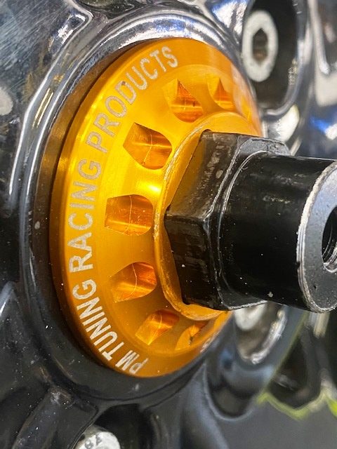 PM Tuning CNC Wheel Hub Nut Cover With Cut Out For TSAB Axel Nut - PM ...