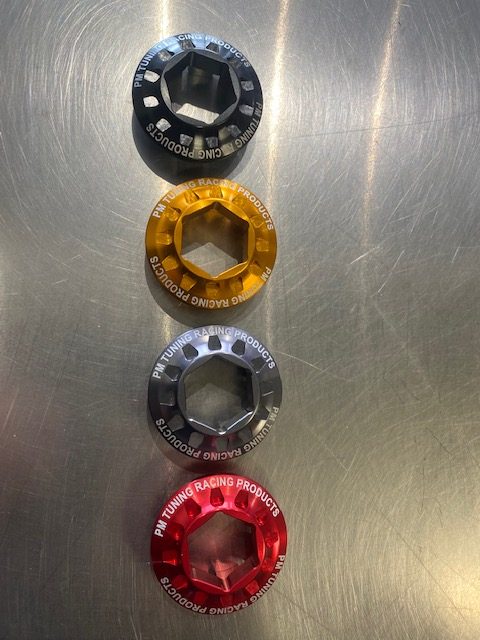 PM Tuning CNC Wheel Hub Nut Cover With Cut Out For TSAB Axel Nut - PM ...