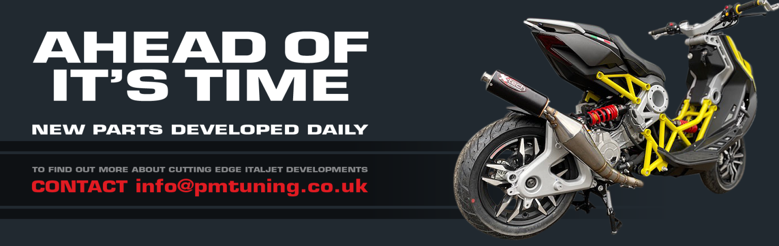 PM Tuning Racing Products Ltd Scooter Tuning Exhausts Spares